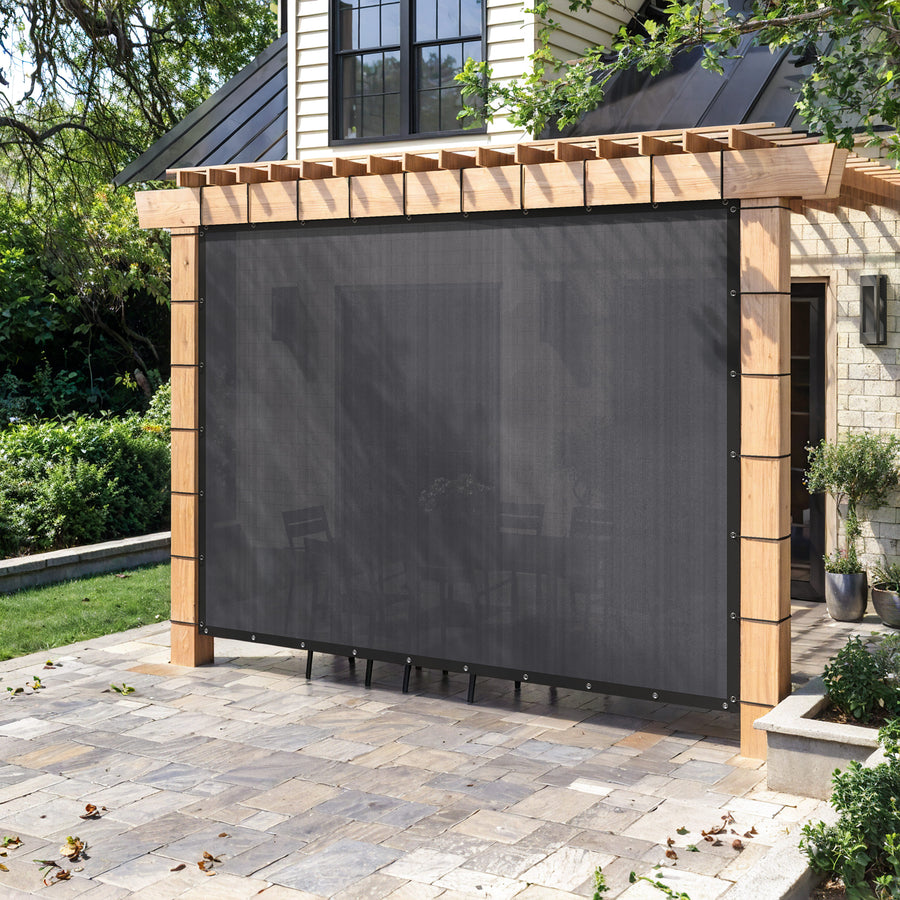 Vicllax 90% Shade Cloth Sun Shade Privacy Panel with Reinforced Gromme ...